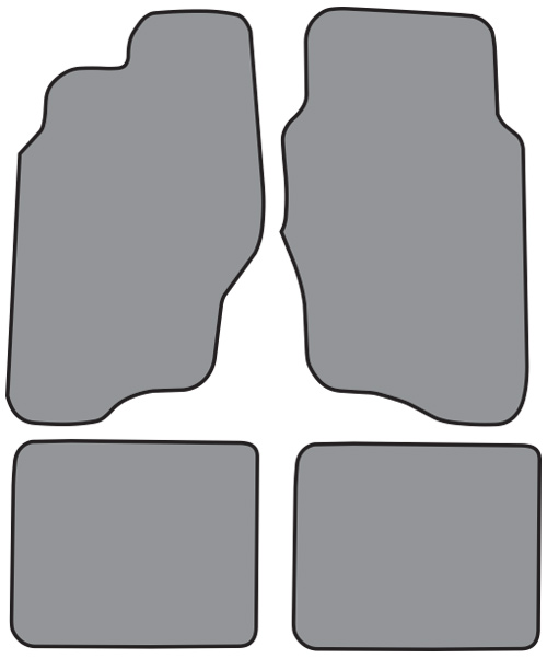 2008 2012 Chevrolet Malibu Floor Mat 4pc Cutpile