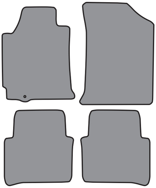 2007 2012 Nissan Altima Floor Mat 4pc Cutpile